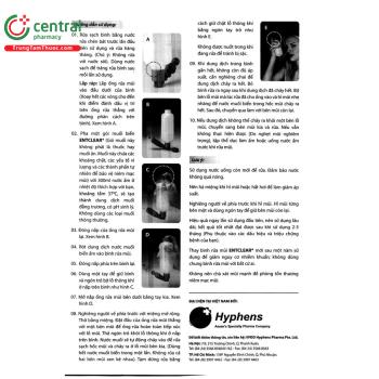 Bình rửa mũi Entclear Nasal Wash Bottle giúp làm sạch khoang mũi