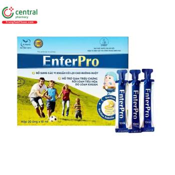 Men vi sinh Enter Pro - giải pháp hiệu quả cho đường ruột khoẻ mạnh.
