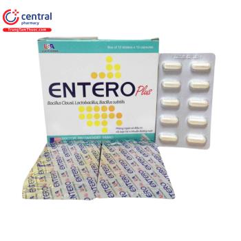Thuốc Entero Plus USA dạng viên giúp cải thiện rối loạn tiêu hóa