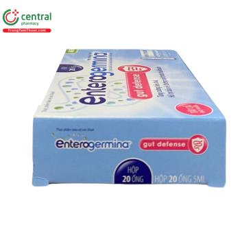 Men vi sinh Enterogermina Gut Defense bổ sung lợi khuẩn Bacillus clausii