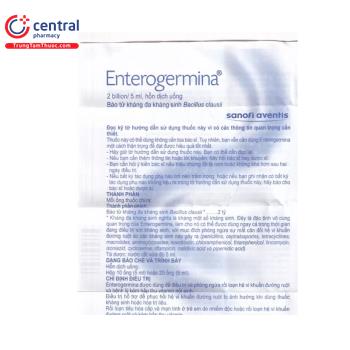 [CHÍNH HÃNG] Thuốc Enterogermina Amp (Ống) - Thuốc điều trị tiêu hóa