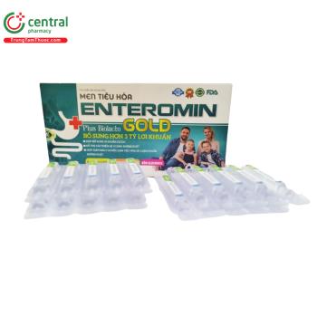 Men tiêu hóa Enteromin Gold - Bổ sung lợi khuẩn, cải thiện tiêu hóa