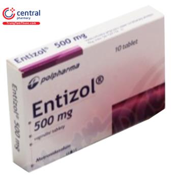 Thuốc Entizol 500mg: công dụng, cách dùng, lưu ý khi sử dụng