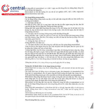 Thuốc Entizol 500mg: công dụng, cách dùng, lưu ý khi sử dụng