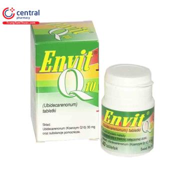[CHÍNH HÃNG] Thuốc Envit Q10 - Cải thiện chức năng tim mạch