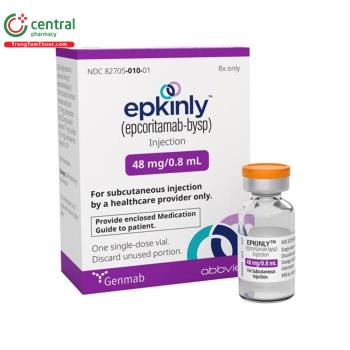 Thuốc Epkinly 48mg/0.8ml điều trị u lympho tế bào B, u lympho nang
