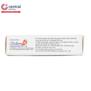 Thuốc Erecfil-100: tác dụng, liều dùng và lưu ý khi sử dụng