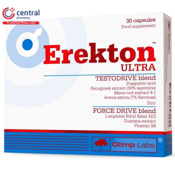 [CHÍNH HÃNG] Thuốc Erekton Ultra - Cường tráng sinh lực phái mạnh