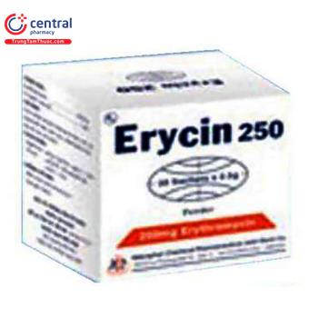 [CHÍNH HÃNG] Thuốc Erycin 250 Mekophar - Diệt vi khuẩn nhanh chóng
