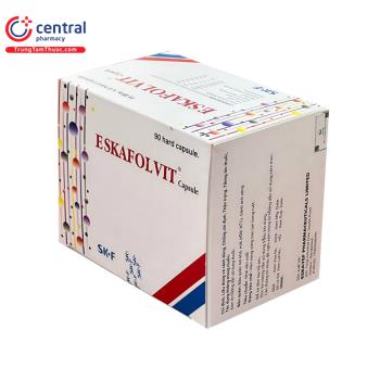 Thuốc bổ máu EskaFolvit Capsule: chỉ định, lưu ý khi sử dụng