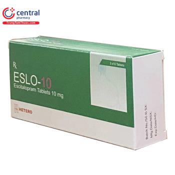 [CHÍNH HÃNG] Thuốc Eslo-10 điều trị trầm cảm và chứng rối loạn lo âu