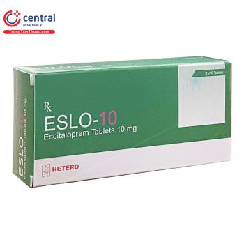 [CHÍNH HÃNG] Thuốc Eslo-10 điều trị trầm cảm và chứng rối loạn lo âu