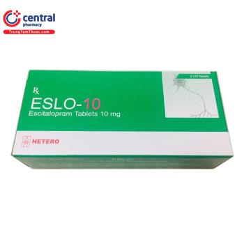 [CHÍNH HÃNG] Thuốc Eslo-10 điều trị trầm cảm và chứng rối loạn lo âu