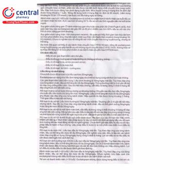 [CHÍNH HÃNG] Thuốc Eslo-20 (Escitalopram Oxalat) - Điều trị trầm cảm