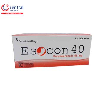 Thuốc Esocon 40 - Sự lựa chọn hoàn hảo chống viêm loét dạ dày