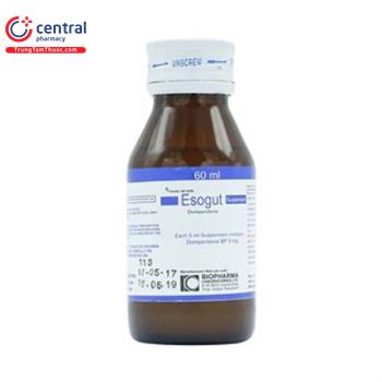 Thuốc Esogut Suspension - Thuốc trị đầy bụng, trào ngược dạ dày