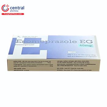 [CHÍNH HÃNG] Thuốc Esomeprazole EG 40mg điều trị loét dạ dày tá tràng