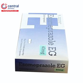 [CHÍNH HÃNG] Thuốc Esomeprazole EG 40mg điều trị loét dạ dày tá tràng