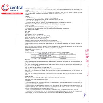 [CHÍNH HÃNG] Thuốc Esoxium Inj 40mg điều trị bệnh trào ngược dạ dày ...