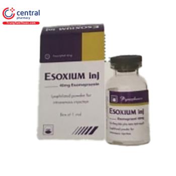 [CHÍNH HÃNG] Thuốc Esoxium Inj 40mg điều trị bệnh trào ngược dạ dày ...