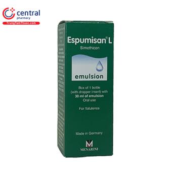 Thuốc Espumisan L 40mg/ml 30ml - Thuốc điều trị đầy hơi trướng bụng