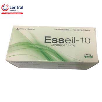 [CHÍNH HÃNG] Thuốc hạ huyết áp Esseil-10 bảo vệ hệ tim mạch