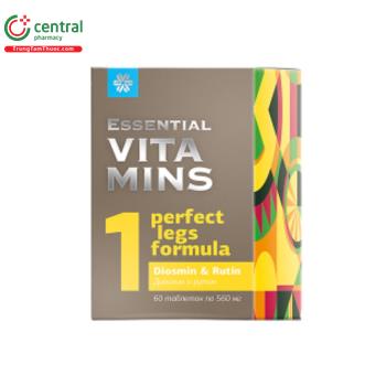 Thuốc Essential Vitamins - Diosmine Rutin hỗ trợ tăng sức bền thành mạch
