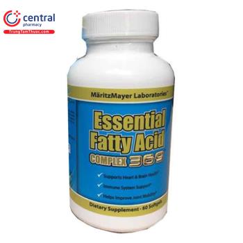 Thuốc Essential Fatty Acid Complex 369: liều dùng, cách dùng