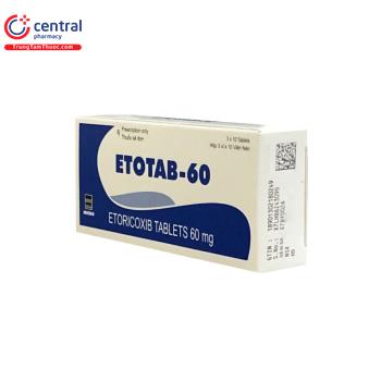 Thuốc Etotab-60 điều trị bệnh viêm khớp dạng thấp, viêm xương khớp