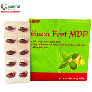 Thuốc Euca Fort MDP - Giúp giảm các triệu chứng ho, hắt hơi, sổ mũi