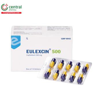 Thuốc Eulexcin 500 điều trị nhiễm khuẩn do vi khuẩn nhạy cảm