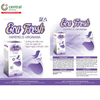 Dung dịch vệ sinh Eva Fresh khử mùi hôi, ngừa viêm nhiễm, nấm ngứa