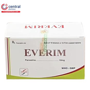 [CHÍNH HÃNG] Thuốc Everim 10mg - Thuốc điều trị trầm cảm