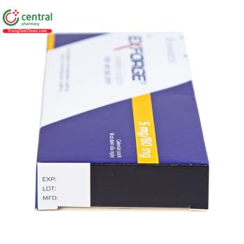 Thuốc Exforge 5mg/80mg chặn đứng cơn tăng huyết áp vô căn
