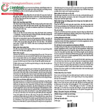 Thuốc Exforge 5mg/80mg chặn đứng cơn tăng huyết áp vô căn