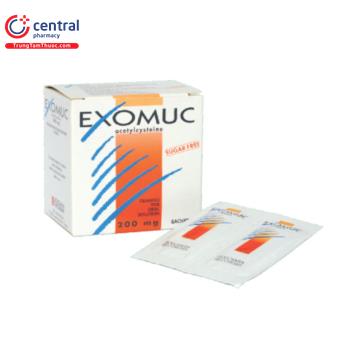[CHÍNH HÃNG] Thuốc Exomuc 200mg điều trị viêm phổi, viêm phế quản