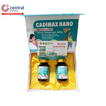 [CHÍNH HÃNG] Thuốc Extra Cadimax Nano chắc khoẻ xương răng