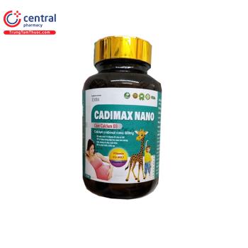 [CHÍNH HÃNG] Thuốc Extra Cadimax Nano chắc khoẻ xương răng