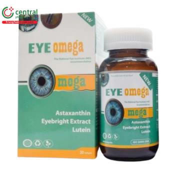 EYE omega - Thị lực sáng khỏe, giảm nhức mỏi, khô mắt, thoái hóa điểm vàng