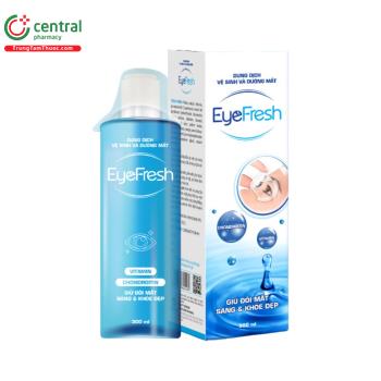 Nước rửa mắt EyeFresh - Dung dịch rửa mắt sạch sâu kết hợp dưỡng ẩm
