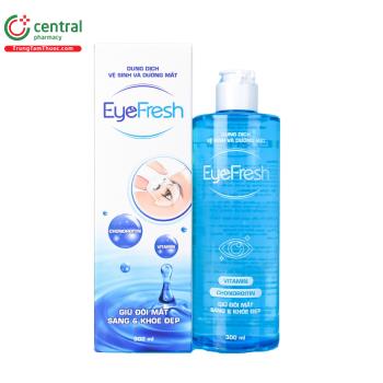 Nước rửa mắt EyeFresh - Dung dịch rửa mắt sạch sâu kết hợp dưỡng ẩm