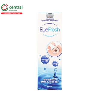 Nước rửa mắt EyeFresh - Dung dịch rửa mắt sạch sâu kết hợp dưỡng ẩm