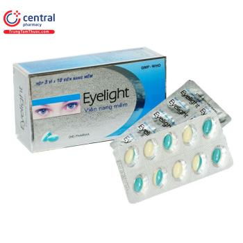Eyelight là thuốc gì? Eyelight hỗ trợ thị lực, chống mỏi mắt