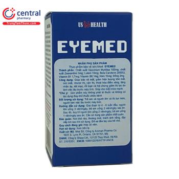 Thuốc EyeMed: Cách dùng – liều dùng, lưu ý khi sử dụng