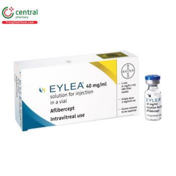 Thuốc Eylea 40mg/ml điều trị thoái hóa điểm vàng thể ướt, phù hoàng điểm