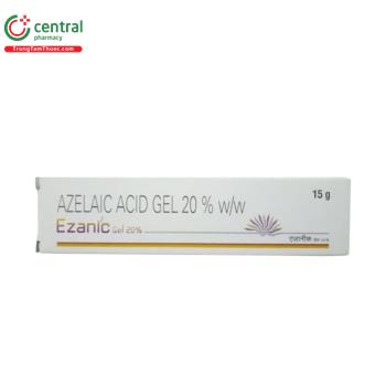 Thuốc bôi da Ezanic Gel 20% Azelaic Acid trị mụn, giảm thâm