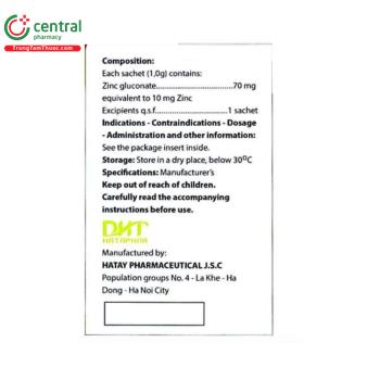 Thuốc Faskit 70mg/1g chứa Kẽm gluconat, bổ sung và dự phòng thiếu kẽm