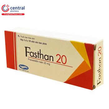 [CHÍNH HÃNG] Thuốc Fasthan 20 - giúp hạ Cholesterol máu