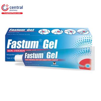 [CHÍNH HÃNG] Thuốc Fastum Gel 30g giảm đau cơ, gân, khớp, chấn thương