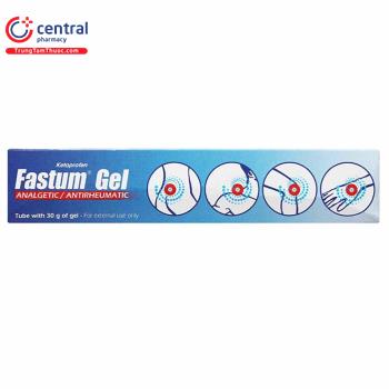 [CHÍNH HÃNG] Thuốc Fastum Gel 30g giảm đau cơ, gân, khớp, chấn thương